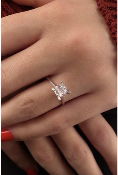 Fiyonk Kuyumculuk 14 Ayar Altın Tektaş Yüzük 17