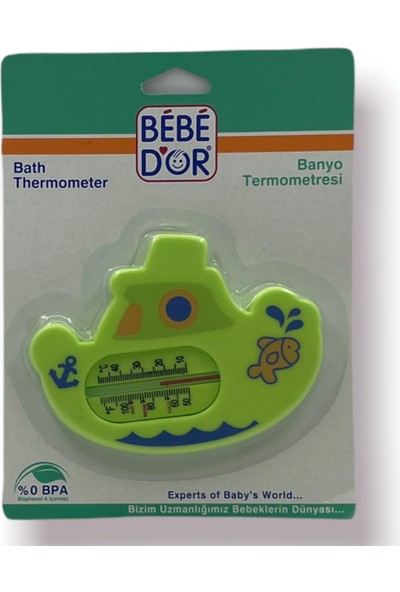 Bebedor Banyo Termometresi - Yeşil