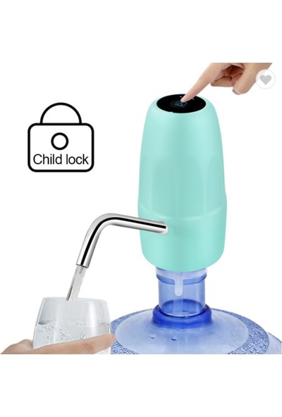 Electroll Çocuk Kilitli Şarjlı Damacana Su Pompası