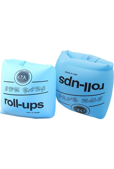 Yüzme Kol Şamandıra Yüzükler Şişme Kollu Havuz Mavisi