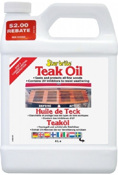 Star Brite Tik Yağı 3.78L Star Brite Tik Yağı 3.78L