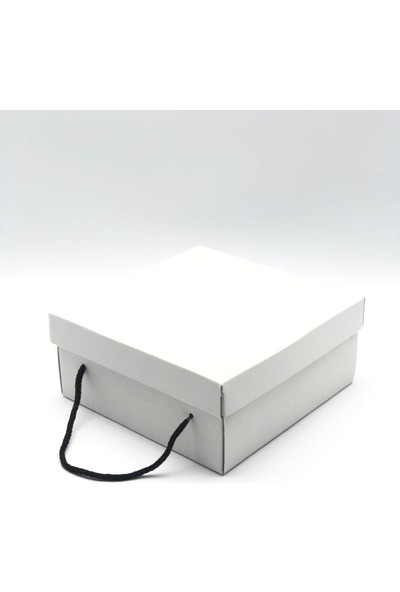 Feza Kutu 23X23X10 Düz Kapaklı Hediyelik Kutu (10 Adet)