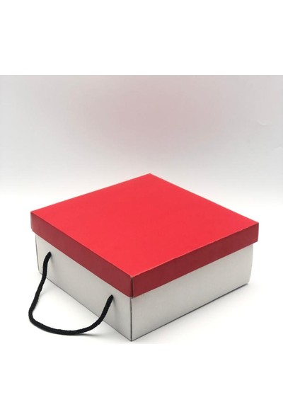 Feza Kutu 23X23X10 Düz Kapaklı Hediyelik Kutu (10 Adet)