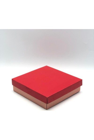 Feza Kutu 23X23X6 Düz Kapaklı Hediyelik Kutu (10 Adet)