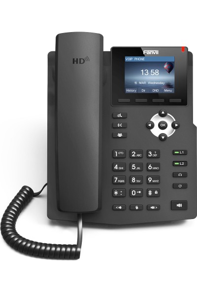 Fanvil X3SP Renkli Ekran Ip Telefon Poe