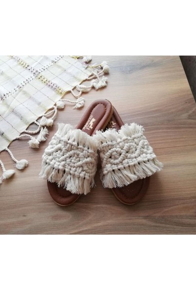 Makrome El Yapımı Terlik