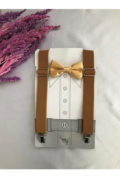 Ar&es Kids Erkek Çocuk Askı Papyon 1-8 Yaş Arası Uygundur.