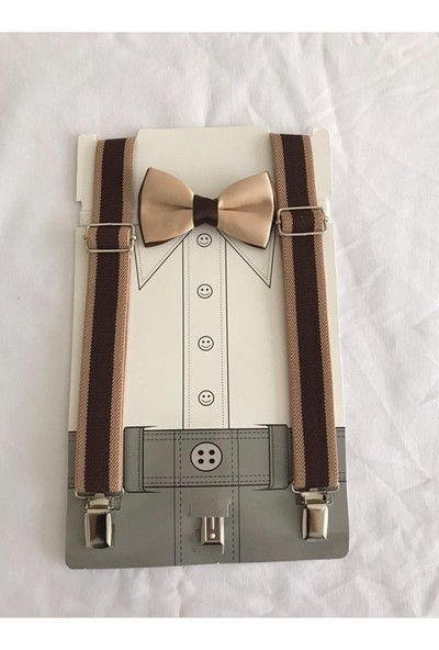 Ar&es Kids Erkek Çocuk Askı Papyon 1-8 Yaş Arası Uygundur.