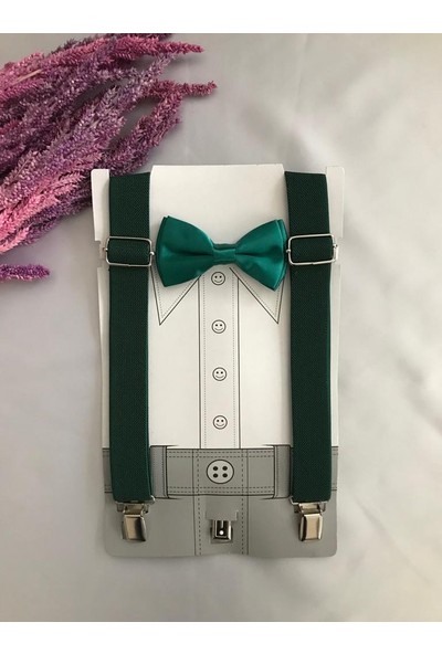 Ar&es Kids Erkek Çocuk Papyon Askı Takımı 1-8 Yaş Arası Uygundur.