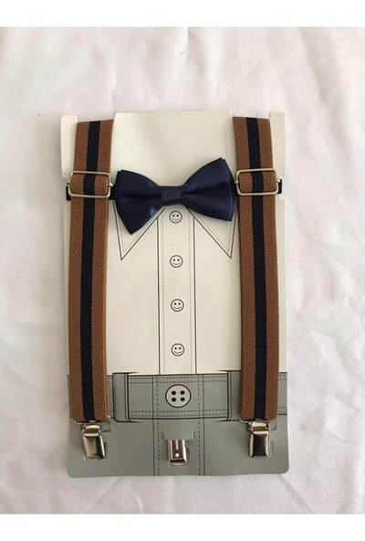 Ar&es Kids Erkek Çocuk Askı Papyon 1-8 Yaş Arası Uygundur.