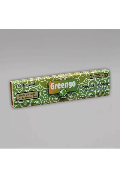 Greengo King Size Premium Natural Rolling Paper GRNG332