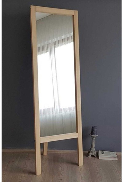 Ev Servis Masif Ayaklı Boy Aynası 160 x 50 cm