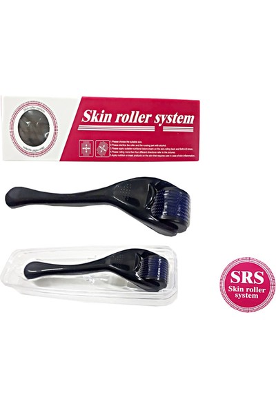 Srs Dermaroller 1.0 mm Siyah 540 Iğne Titanyum