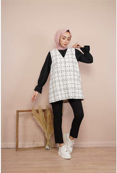 My Dream Kadın Noktalı Tüvit Süveter