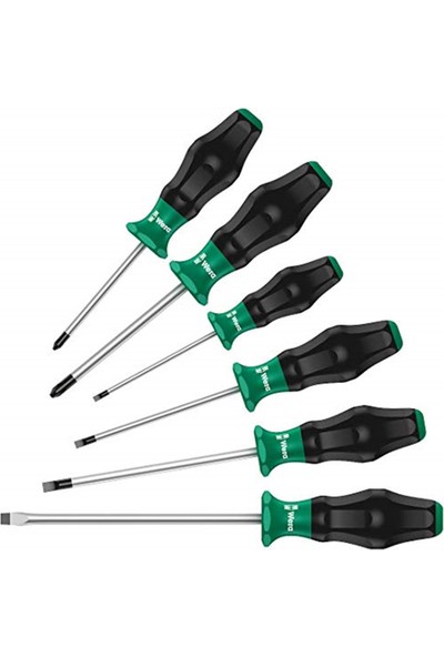 Wera 05031551001 1334/6 Tornavida Seti Tornavida