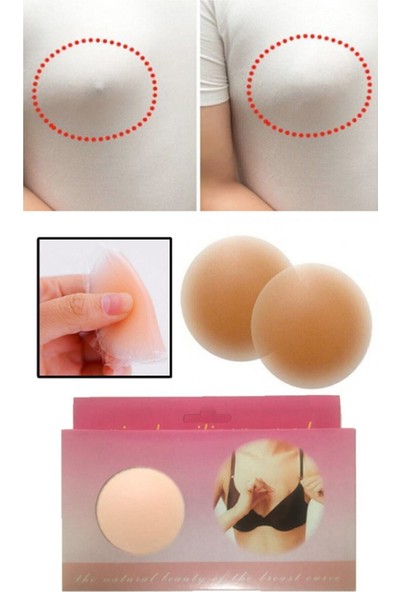 Banabiju Silikon Göğüs Ucu Kapatıcı Silikon 2 Li Nipple Ped Banabiju Silikon Göğüs Ucu Kapatıcı Silikon 2 Li Nipple Ped