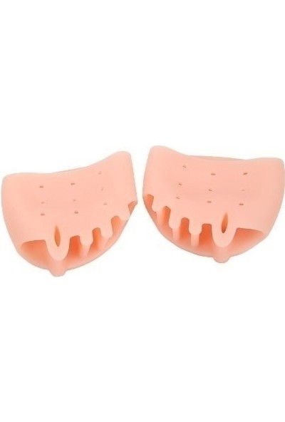 Ayak 5 Parmak Silikon Kullanışlı Makaralı Gömlek 1 Çift