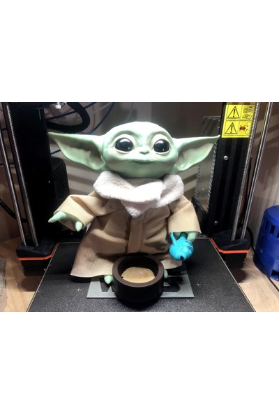 Aldım Geldi Star Wars Bebek Yoda Plush Oyuncak Standı Plastik Aparat Aldım Geldi Star Wars Bebek Yoda Plush Oyuncak Standı Plastik Aparat