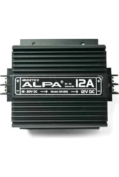 Alpa Dc-Dc Konvertör 12V 12A Alpa Dc-Dc Konvertör 12V 12A