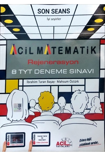 Acil Yayınları Acil Matematik Son Seans Rejenerasyon 8 'li Tyt Deneme Sınavı 2022 Yeni Acil Yayınları Acil Matematik Son Seans Rejenerasyon 8 'li Tyt Deneme Sınavı 2022 Yeni