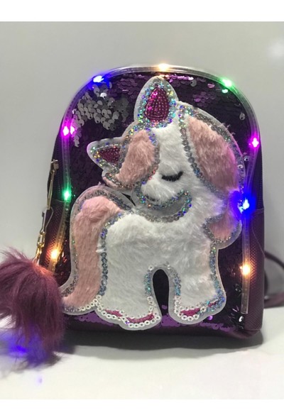 Gudubags Işıklı Çocuk Sırt Çantası Işıklı