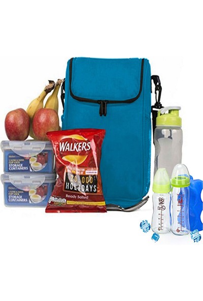 Halzey Çok Amaçlı Termos Çanta Antibakteriyel 12 Lt +12 Saat Isı Koruma Termos Çanta Buzluk Çanta Termos Çanta