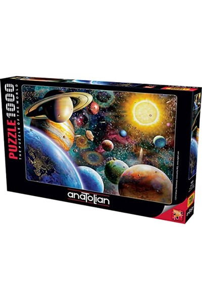 Anatolian Puzzle - Gezegenler / 1000 Parça, #1033 Puzzle Anatolian Puzzle - Gezegenler / 1000 Parça, #1033 Puzzle