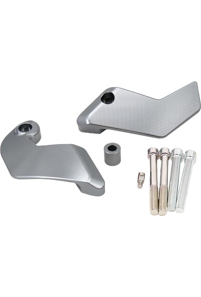 Bmw S1000RR Için Motosiklet Motor Kazası Pedi Doğrudan Premium Gümüş Değiştir