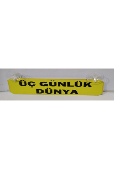 Espro Üç Günlük Dünya Dekor Plakalık Lehva