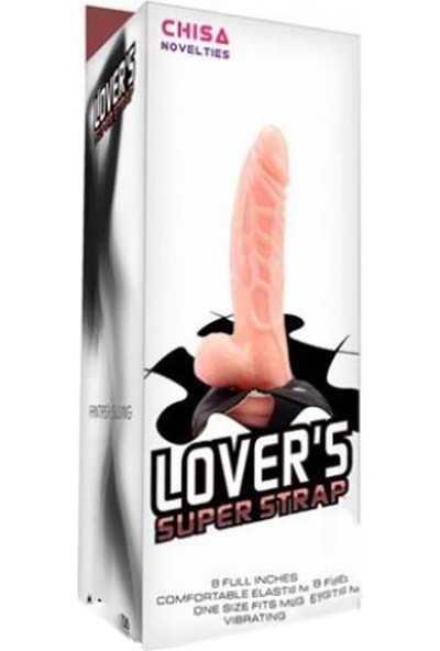 Zevkli Sepet Lover´s Super Strap Belden Bağlamalı Içi Boş Protez Zevkli Sepet Lover´s Super Strap Belden Bağlamalı Içi Boş Protez