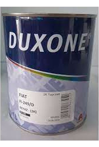 Duxone 1.grup 2k Kutu Boya Fıat 249 D Beyaz 1 kg
