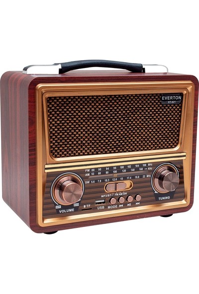 Mbois Everton RT-821 Usb/tf/fm/bluetooth Destekli Nostaljik Radyo Mbois Everton RT-821 Usb/tf/fm/bluetooth Destekli Nostaljik Radyo