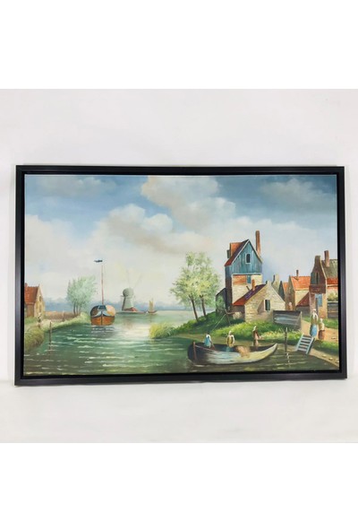 Çerçeveli Yağlı Boya Tablo