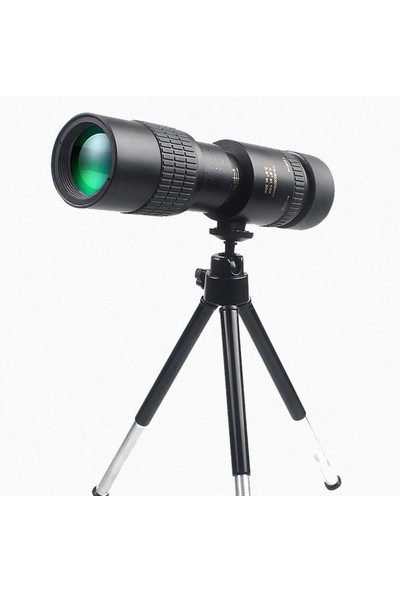 YENITECH-10-300X40MM Monoküler Teleskop-Evrensel Telefon Klipsi-Tripod