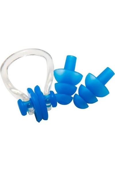 Sea 2 Li Set Yüzücü Kulak Tıkacı+ Burun Tıkacı Deniz Havuz Yüzme