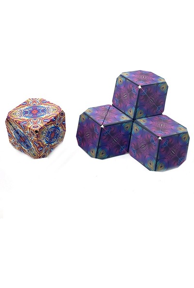 Manyetik Yapı Taşları Sihirli Küp Oyuncak Mc-02 (Yurt Dışından)