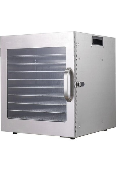 Dalle Lt-10 Dijital 10 Tepsili Paslanmaz Çelik Gıda-Meyve Kurutma Makinesi