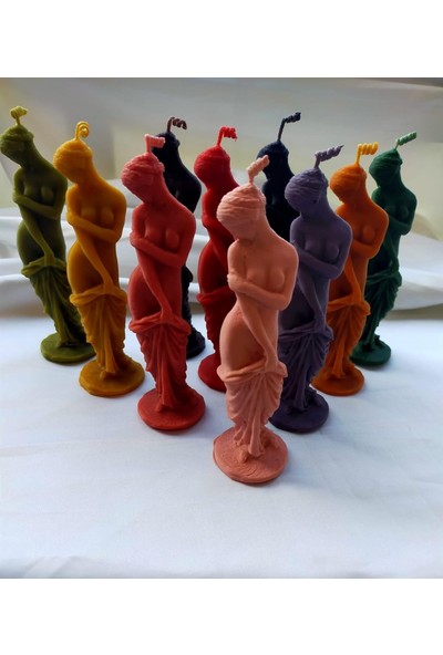 Venüs (Afrodit) Dekoratif Kokulu Mum