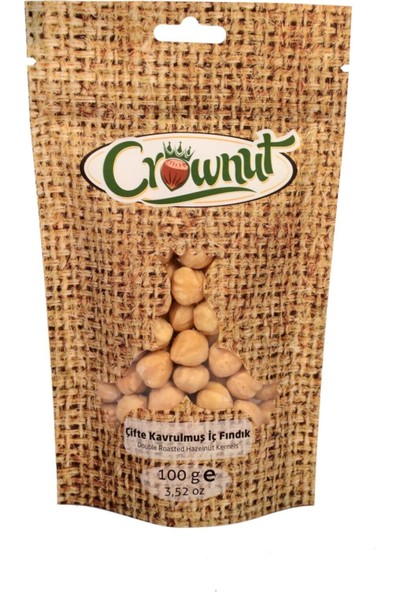 Crownut Kavrulmuş Iç Fındık - 400 gr Vakumlu