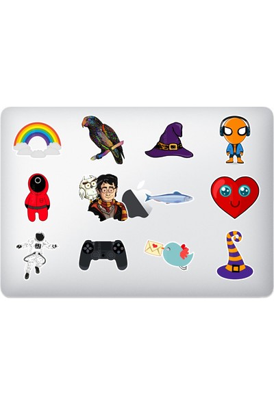 HD Sticker Karışık Laptop Sticker Paket 28 HD Sticker Karışık Laptop Sticker Paket 28