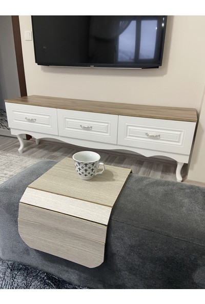 Durmuşoğlu Koltuk Tepsisi Yan Sehpa 20X40 cm