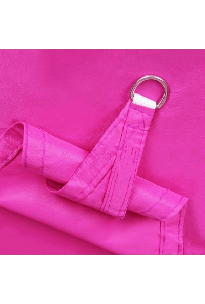 Real Me Uv Koruma Üçgen Güneşlik 3 x 3 x 3m - Pembe (Yurt Dışından)