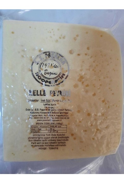 Olgunlaştırılmış Tam Yağlı Mihaliç Kelle Peyniri 1000 gr