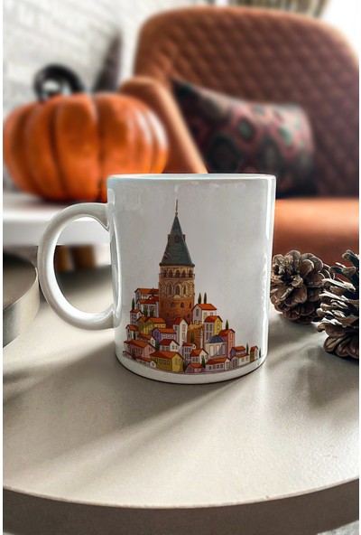 Leyya Dekor Galata Kupa Bardak