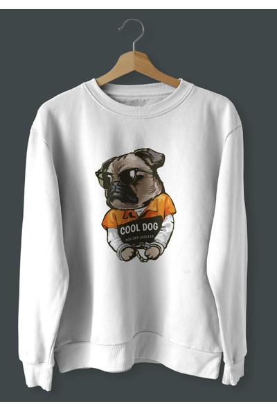 Huipu Concept Cool Dog Beyaz Sweat