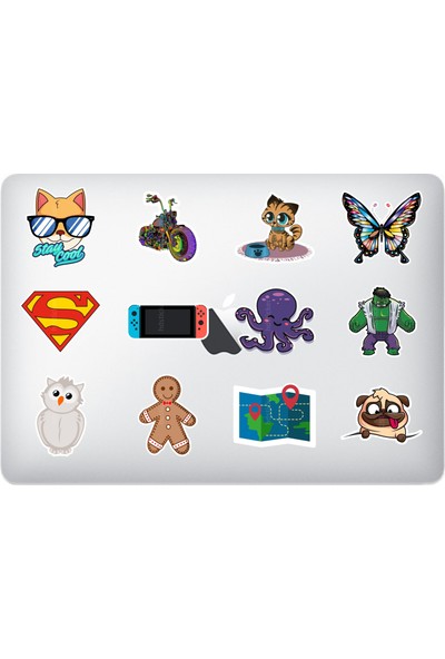 HD Sticker Karışık Laptop Sticker Paket 30 HD Sticker Karışık Laptop Sticker Paket 30