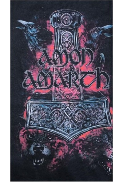 Dünyadan Hediyeler Amon Amarth Temalı Buff Boyunluk Bandana No:51
