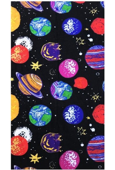 Dünyadan Hediyeler Galaxi Temalı Buff Boyunluk Bandana NO:107