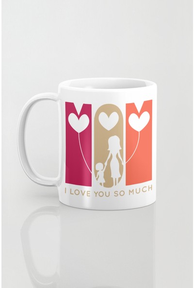 Leyya Dekor Mom Anne Özel Tasarımlı Kupa Bardak