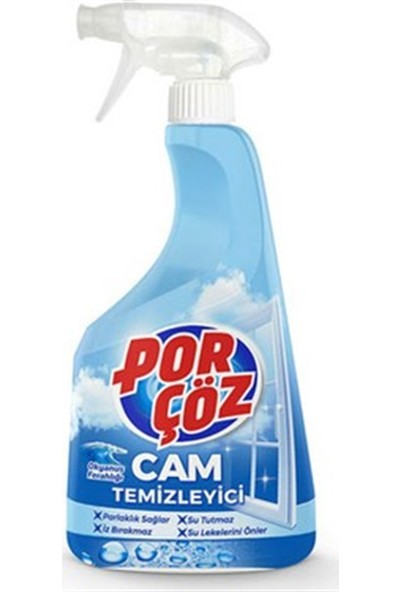 Porçöz Cam Temizleyici Sprey 750 ml